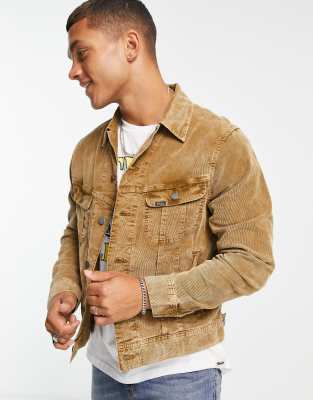 Polo Ralph Lauren Lined Cord Trucker Jacket In Brown | ModeSens