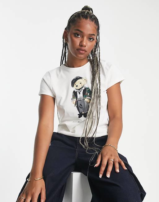 Polo Ralph Lauren tux bear t-shirt in white | ASOS Polo Ralph Lauren tux bear t-shirt in white | ASOS