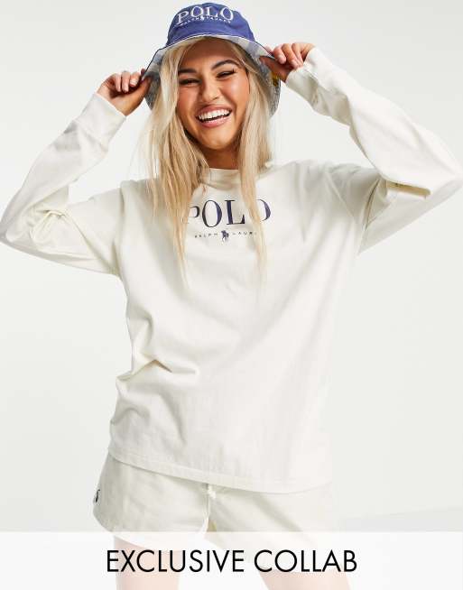 Polo Ralph Lauren x ASOS - Collaboration exclusive - T-shirt à manches ...