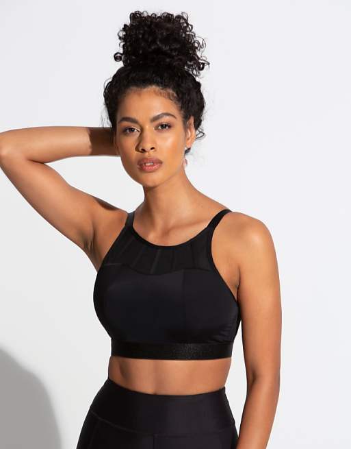 Pour Moi Fuller Bust – Energy – Czarny wyściełany biustonosz sportowy ... Pour Moi Fuller Bust – Energy – Czarny wyściełany biustonosz sportowy ...