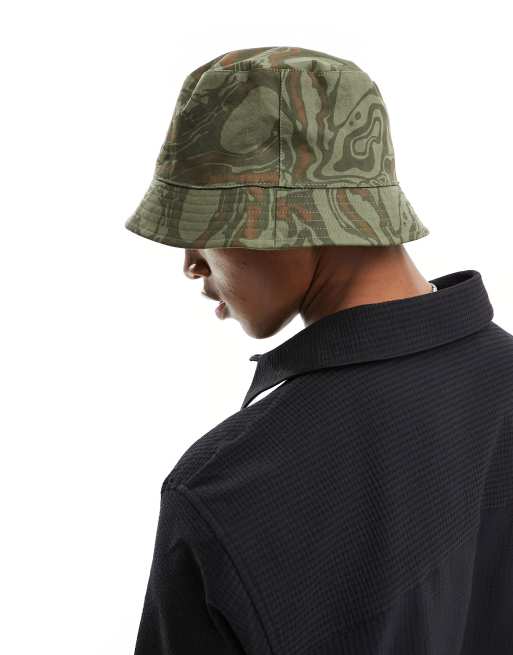 Pretty Green marble bucket hat in green | ASOS