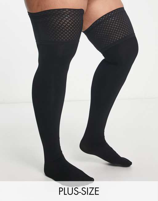 Pretty Polly Curve 60 Denier Hold Ups In Black Asos
