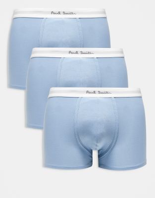 PS Paul Smith 3-pack boxers in light blue | ASOS