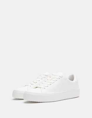 Pull&Bear Basic trainers in white | ASOS