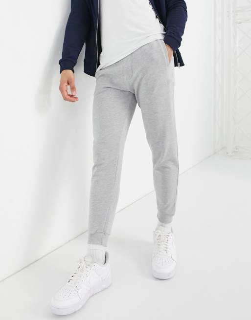 Pull&Bear - Jogger en polaire - Gris clair | ASOS