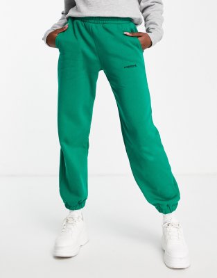 Pull&Bear - Pantaloni della tuta color verde giada | ASOS