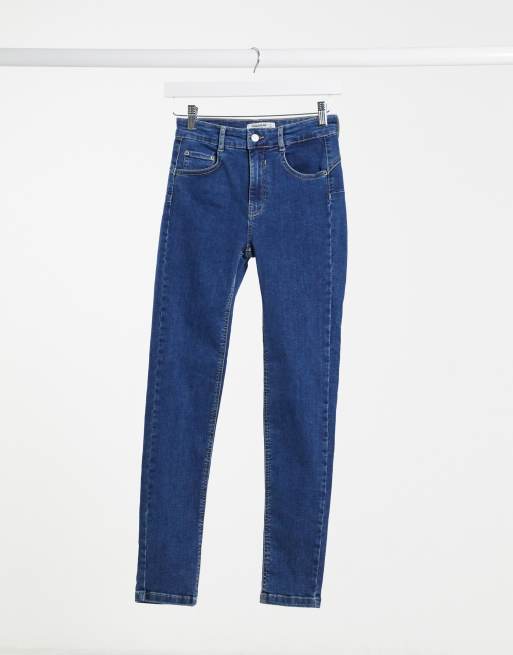 Pull&Bear – Push-up-Jeans in Blau | ASOS