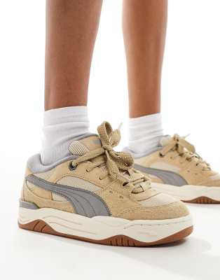 Puma 180 trainers in grey and beige | ASOS
