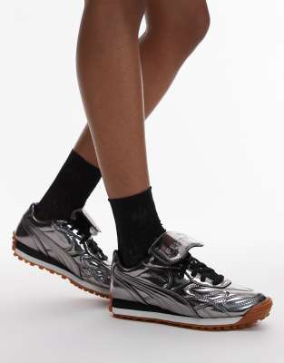 PUMA Avanti C Fenty sneakers in silver | ASOS