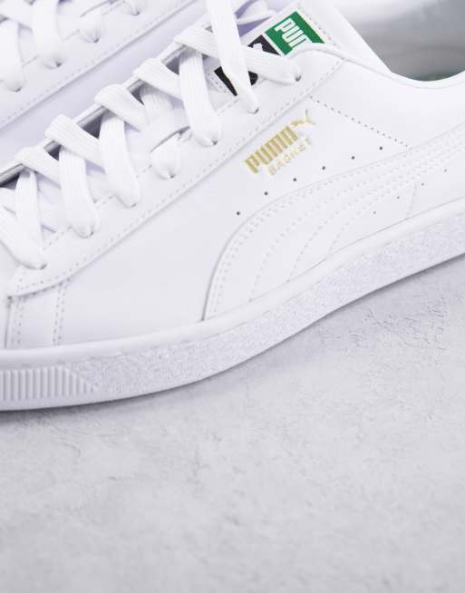 White Puma Basket Trainers | atelier-yuwa.ciao.jp