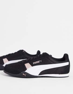 Puma Bella trainers in black and white | ASOS
