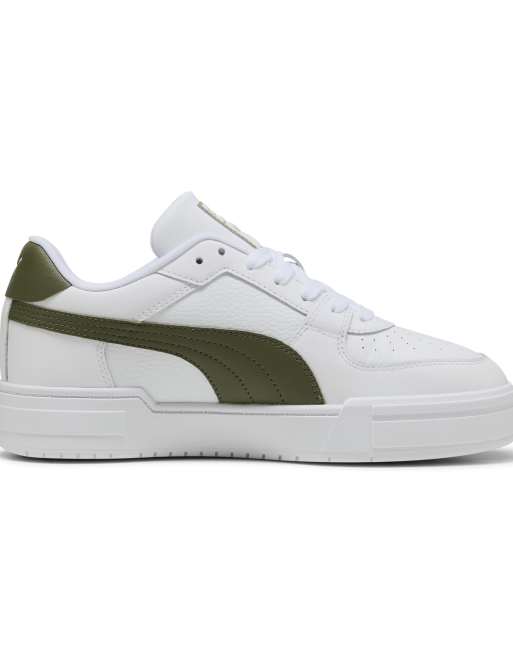 Puma Ca pro classic ii sneakers in puma white-loden green | ASOS