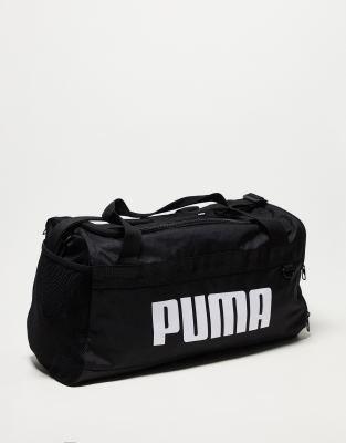 Puma Challenger small duffel bag in black | ASOS