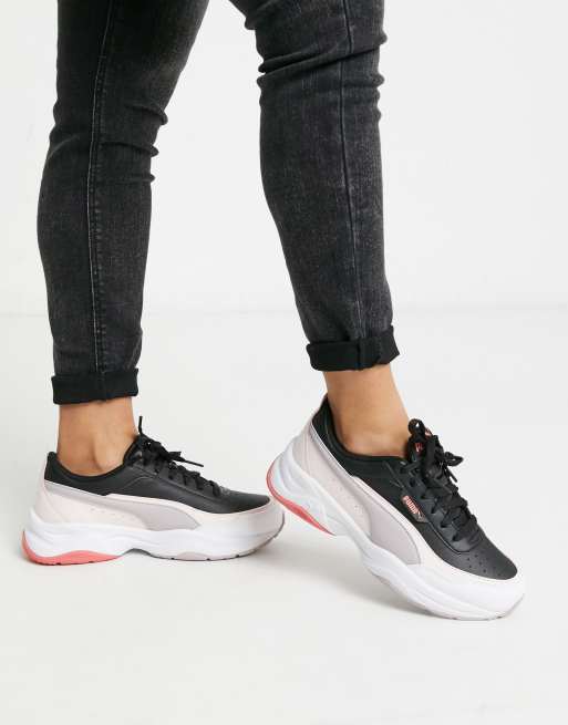 Puma Cillia chunky sneakers in black | ASOS