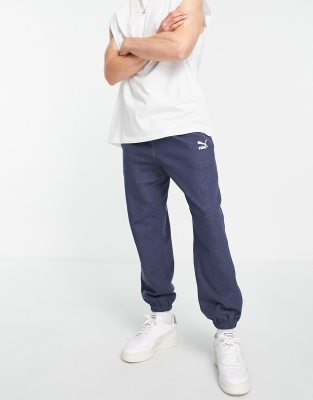 Puma classics trackies in washed blue | ASOS