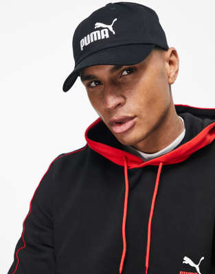 Puma essentials cap in black | ASOS