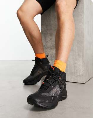 Puma Explore Nitro Mid trainers in black and silver - BLACK | ASOS