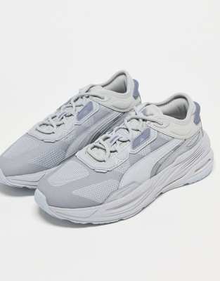 Puma Extent Nitro Mono trainers in grey | ASOS