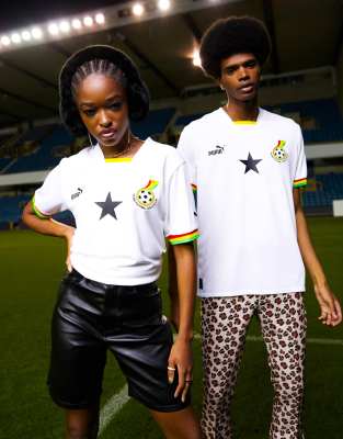 Puma Football Ghana World Cup 2022 unisex home shirt in white | ASOS