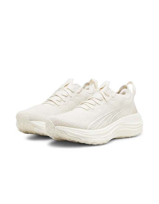 Puma ForeverRun nitro trainers in alpine snow | ASOS