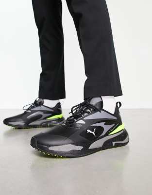 Puma Golf GS-Fast trainers in black | ASOS