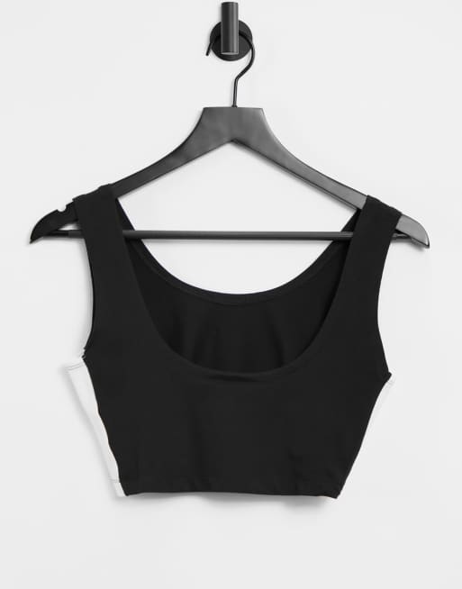 Puma Iconic T7 bralet in black | ASOS