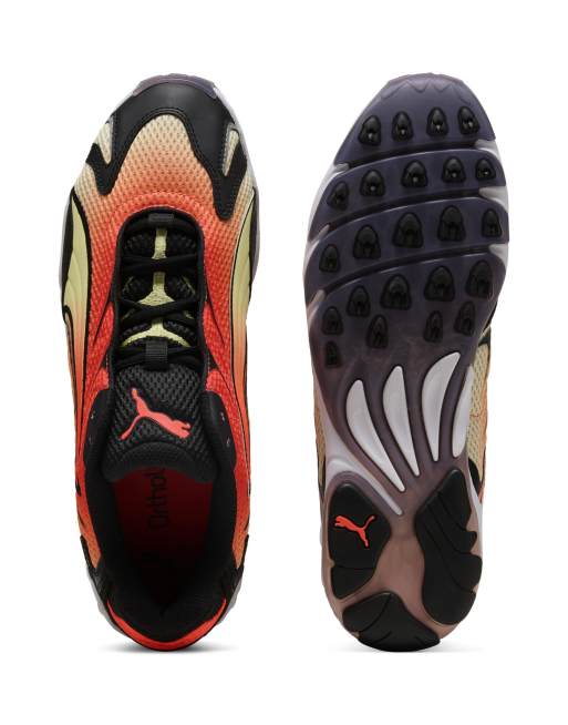 Puma Inhale trainers in glowing red and black | ASOS