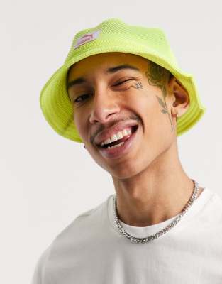Puma mesh bucket cap in green | ASOS