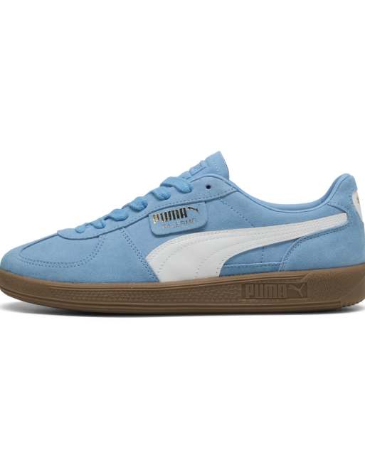 PUMA Palermo sneaker in light blue | ASOS