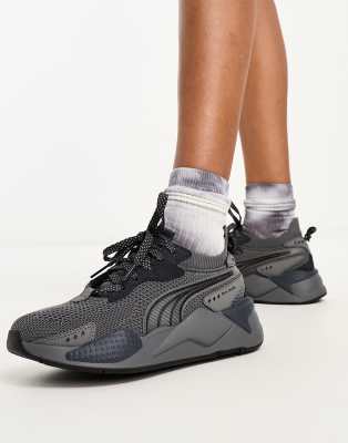 Puma RS-XK trainers in dark grey | ASOS