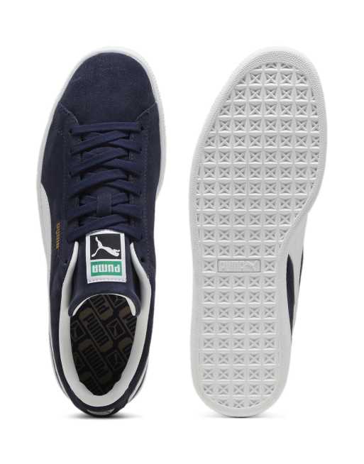 Puma suede navy store