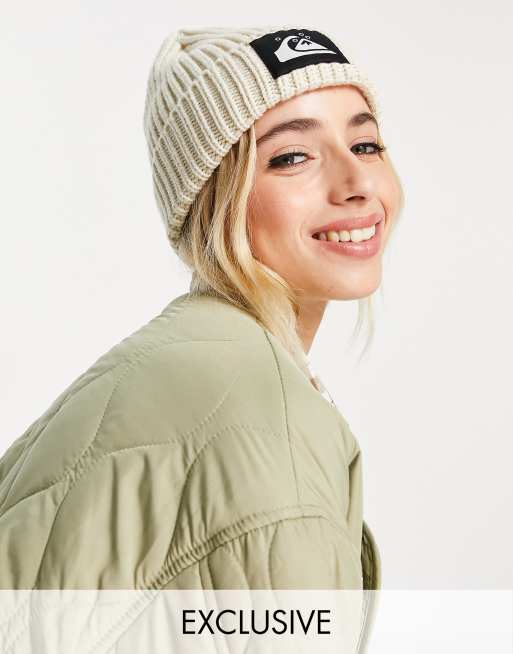 Quiksilver The beanie in beige Exclusive at ASOS | ASOS
