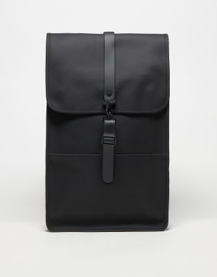 Rains – 13000 – Svart vattentät ryggsäck i unisex-modell | ASOS