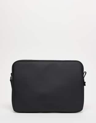Rains 14860 Trail waterproof 13/14"" laptop case in black | ASOS