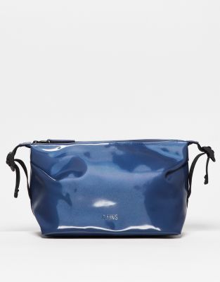 Rains 15630 wash bag in sonic blue | ASOS