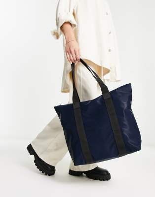Rains Rush tote bag in ink | ASOS