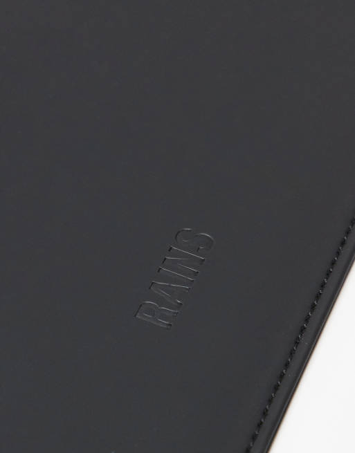 Rains tablet/laptop case in black | ASOS