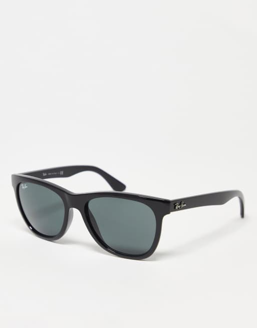 Ray Ban Clubmaster Svarta Solglasögon Asos