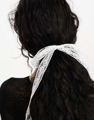 Reclaimed Vintage braidable lace hair scarf | ASOS