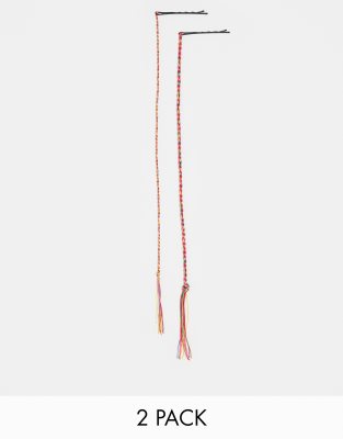 Reclaimed Vintage hair braid 2 pack | ASOS