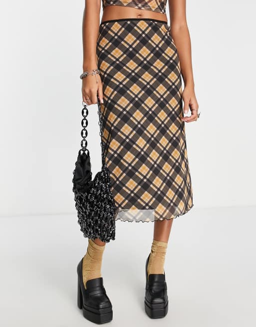 Reclaimed Vintage check mesh set | ASOS