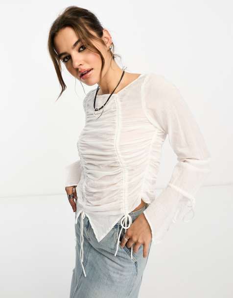 Page 43 - Women's Tops | Black, V Neck & High Neck Tops | ASOS
