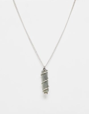 Reclaimed Vintage unisex shard wire pendant necklace | ASOS