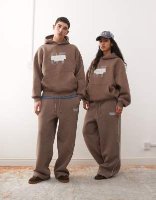 Reclaimed Vintage x Stranger Things Unisex sweatpants with logo in ...