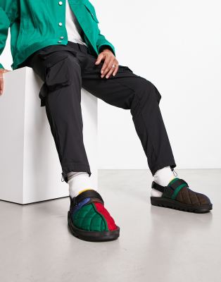 Reebok Beatnik sandals in blue multi | ASOS
