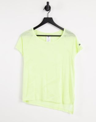 Reebok Burnout tshirt in yellow | ASOS