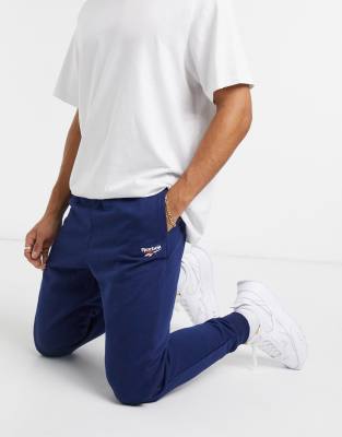 Reebok Vector Pants In Collegiate Navy | ModeSens
