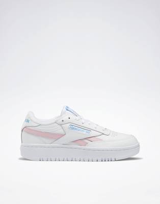 Reebok club C revenge in white and pink - WHITE | ASOS