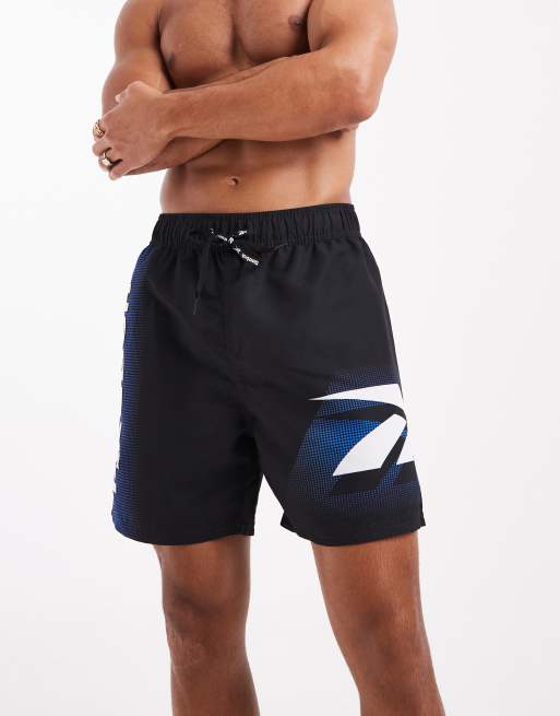 Reebok Luther swim shorts in black | ASOS