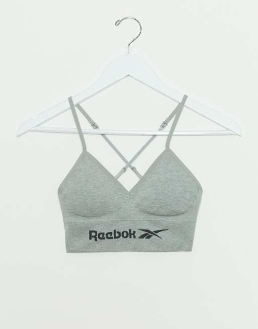 Reebok seamless bra in grey | ASOS